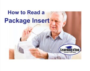 How to Read a Package Insert - Learning4You